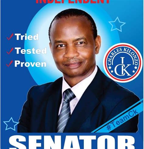 Hon Charles Kilonzo Machakos Senator 2022