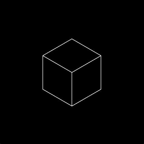 Three Rotating Planes Geometric Cube Animation