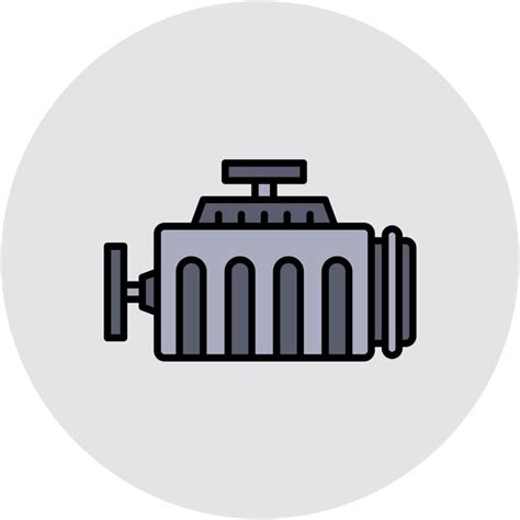 Premium Vector Engine Vector Illustration Style