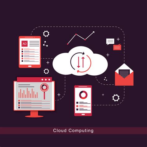 210 cloud based infrastructure stock illustrations royalty free