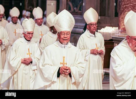 Vatican City Italy Europe Kardinal Lazarus You Heung Sik Auch