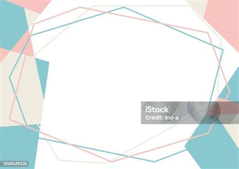 ภาพประกอบของกรอบรูปแบบเรขาคณิต ภาพประกอบสต็อก ดาวน์โหลดรูปภาพตอนนี้ Pastel Coloured แผนภาพ