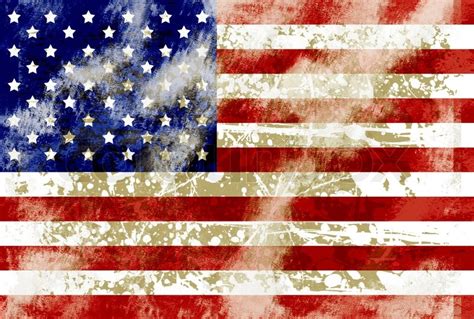 Grunge Of America 4th July Texture Stock Image Colourbox