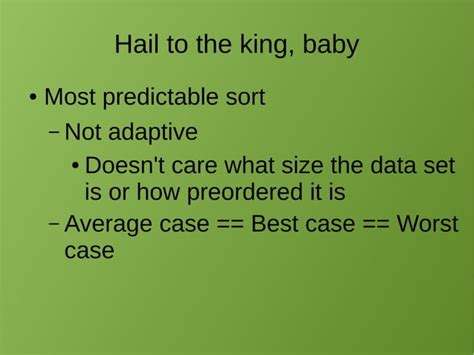 merge sort ppt