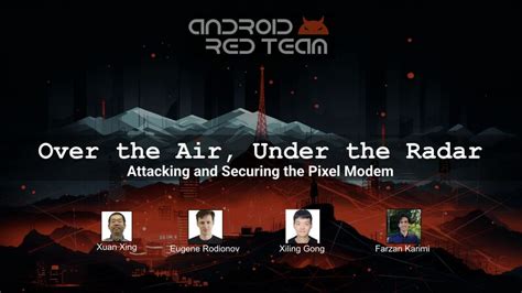 Farzan Karimi On Linkedin Slide Deck From Our Android Red Teams Talks At Def Con And Black Hat On