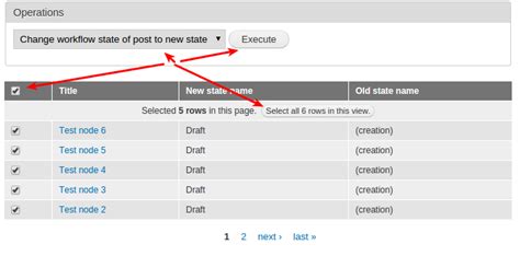rules how to programatically convert nodes from draft to saved