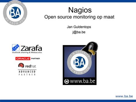 Nagios Open Source Monitoring Odp