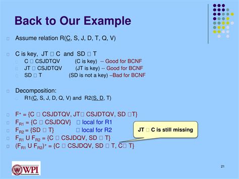 Ppt Functional Dependencies And Normalization Powerpoint Presentation Id877453