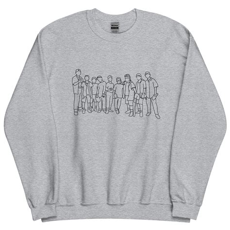The Sandlot The Team Crewneck Sweatshirt Unisex Fit 90s Baseball