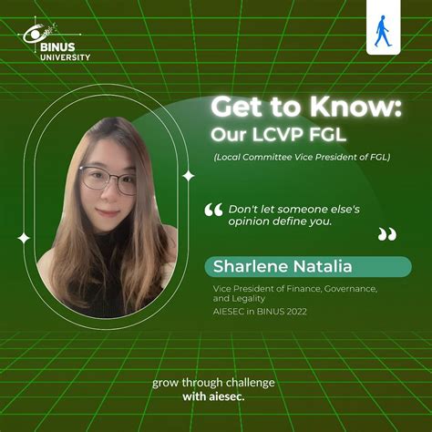 Gettoknowebs Meet Our Lcvp Fgl Aiesec