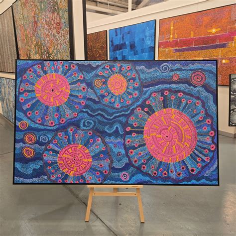 Tjungkara Ken 1220 Mm X 1980 Mm Mandel Aboriginal Art Gallery
