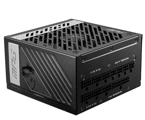 MSI Also Announces MPG A1000G Premium Power Supply TechPowerUp