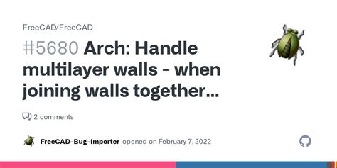 Arch Handle Multilayer Walls When Joining Walls Together The Layers