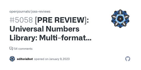 Pre Review Universal Numbers Library Multi Format Variable Precision Arithmetic Library