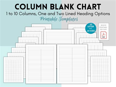 Blank Chart Template Blank Chart
