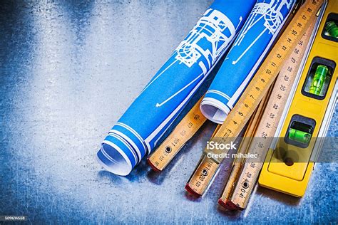 블루 엔지니어링 도면 압살했다 징수기 공사장 수준 충족합니다 0명에 대한 스톡 사진 및 기타 이미지 0명 건설 산업 건축 Istock