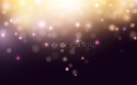 Festival And Party Bokeh Soft Light Abstract Background Vector Eps 10