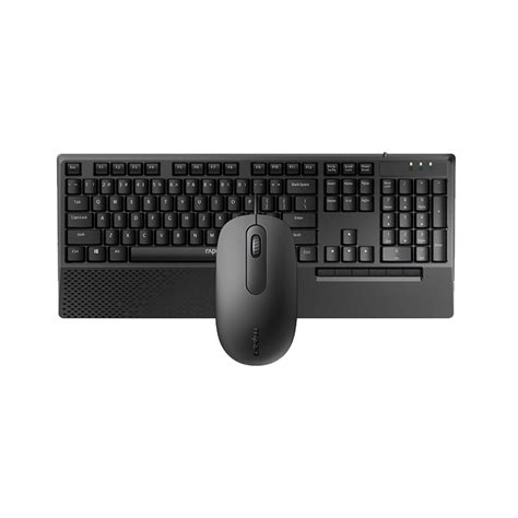 Rapoo Nx1600 Wired Optical Mouse And Keyboard Combo Quality Computer