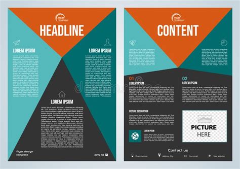 Vector Flyer Corporate Business Annual Report Brochure Design And