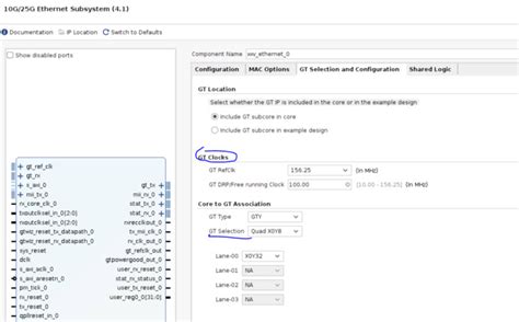 How To Migrate 10g Ethernet Pcspma Configuration For An Ultrascale Device To 10g25g Ethernet