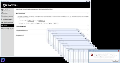 SCCM Software Center On Windows Server Core
