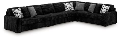 Signature Design By Ashley Midnight Madness 98103u11 4 Piece Sectional