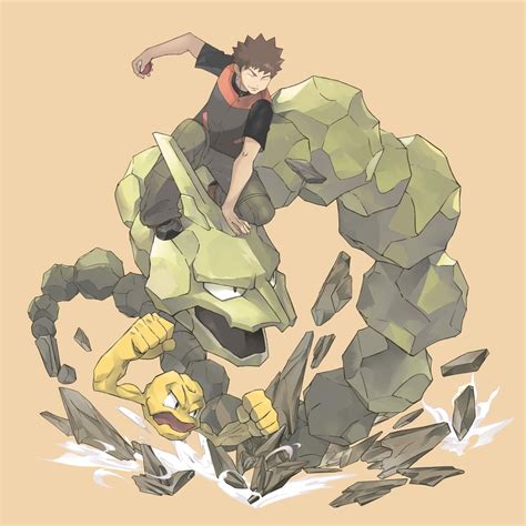 Brock Onix And Geodude Pokemon Drawn By Hirousernegm3832 Danbooru