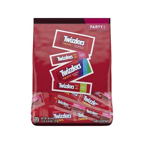 Twizzlers Chewy Candy Bulk Party Pack Assorted Flavors 46 34 Oz 94479 Image 1