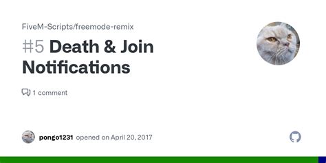 Death And Join Notifications · Issue 5 · Fivem Scriptsfreemode Remix