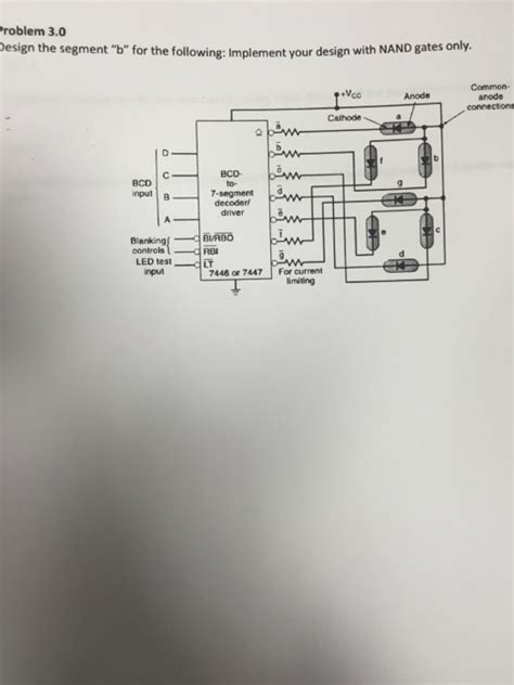 Solved Design The Segment B For The Following Implement