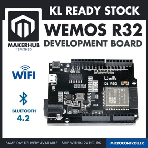 Wemos R32 Development Board Esp32 Wifi Bluetooth Module Dual Core Mcu