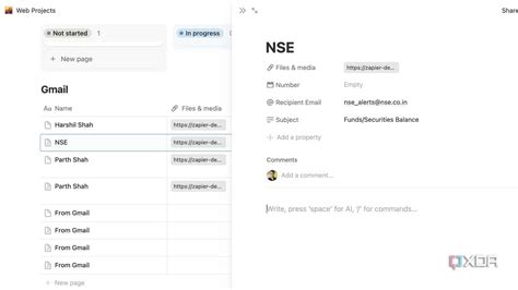 I Automatically Turn My Email Receipts Into Notion Database Entries And