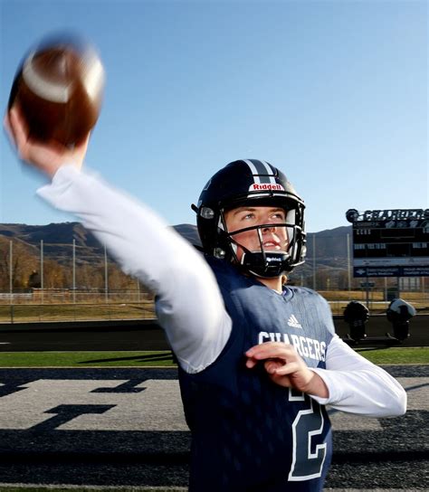 Corner Canyon Qb Jaxson Dart Named 2020 Deseret News Mr Football