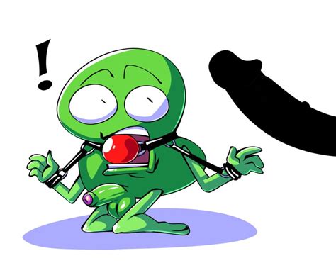 Rule 34 Ball Gag Bondage Bondage Cartoony Gagged Highres Leather Object Show Object Shows