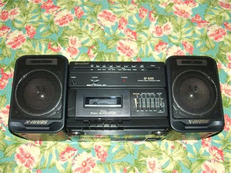 Sharp Gf A200 Boombox With X Bass And Detachable Speakers Free
