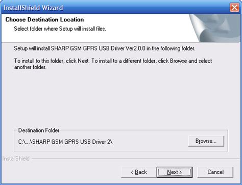 Installing The Sharp GX15 Software User Interfaces Project Cerbera