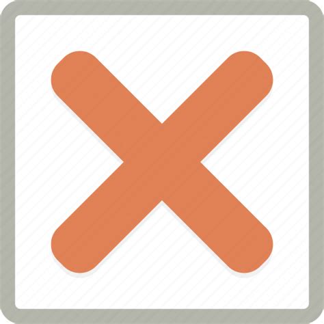 Box Check Checkbox No Select Icon Download On Iconfinder