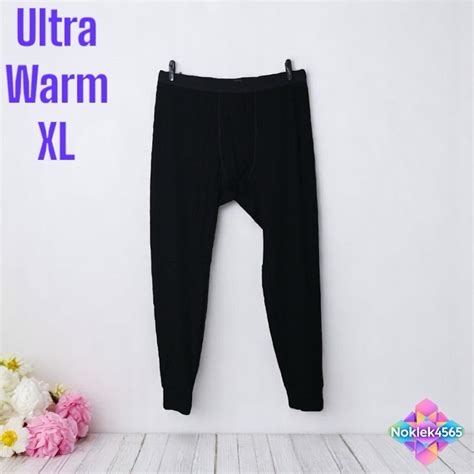 กางเกง Uniqlo Heattech Ultra Warm Xl ฮีทเทค ยูนิโคล่ ชาย Shopee Thailand