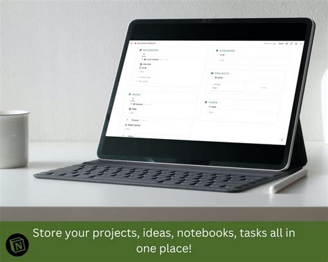 Ultimate Notion Second Brain Planner Notion Weekly Template Notion
