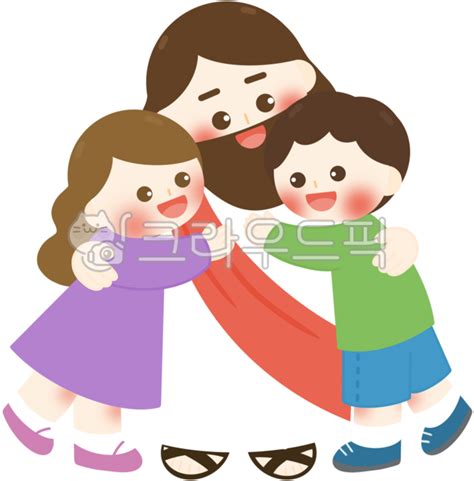 예수님 예수님일러스트 예수님일러스트도안 예수님그림 예수님도안 사진 이미지 일러스트 캘리그라피 Nanmaneho작가