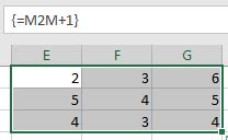How To Create A Matrix In Excel And Basic Matrix Functions