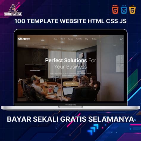 Jual 100 Template Landing Page Premium Html Css And Js Shopee Indonesia