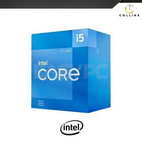 Intel Core I5 12400f 12th Gen Processor 6 Cores 12 Threads Lga 1700 Cpu Ddr4 Ddr5 For Gaming
