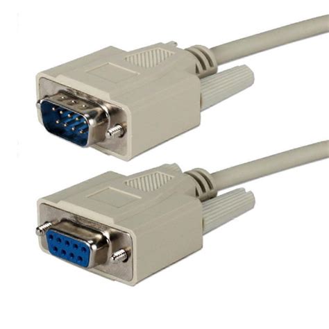 کابل 9 به 9 نر و ماده سریال با اتصال 1 به 1 فروشگاه اینترنتی دیجیک