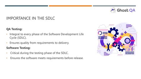 Qa Testing Vs Software Testing Ghostqapptx