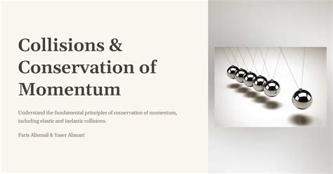 Collisions And Conservation Of Momentum