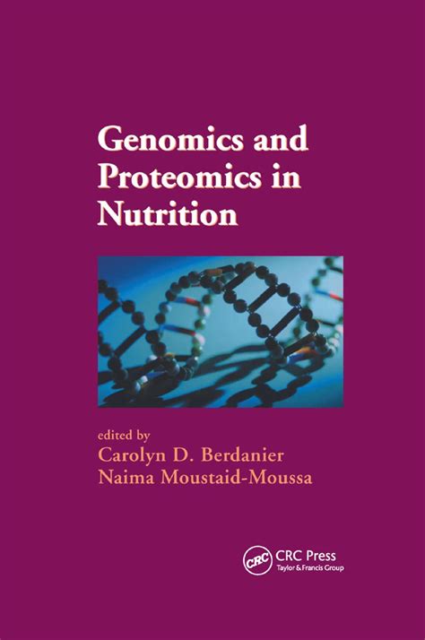 Genomics And Proteomics In Nutrition 9780367394035 Medicine And Health