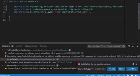 Visual Studio Code Java Debugger Says That I Have Problem With Java Version Stack Overflow