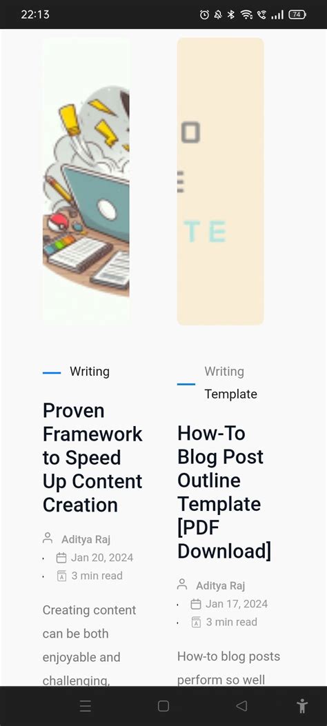 Aditya Raj On Linkedin 😅 Forgot To Look At Responsive Design While Redesigning My Website