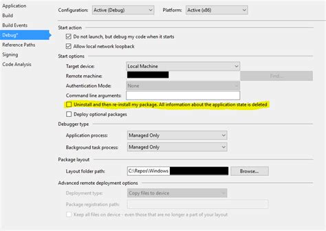 Deployment What Why Does Winrt Create New Clean Layout Randomly Stack Overflow